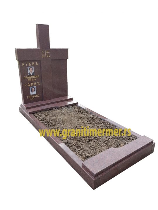 Spomenici od granita i mermera kapiteli krstovi u obliku srca